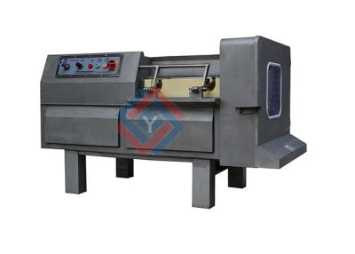 China Automatic Frozen Meat Cube Cutter Machine 600KG/H Capacity 3.7KW Power CE Certified Industrial Food Processing Equipment for sale