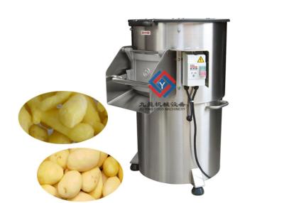 China Stainless Steel Fruit Vegetable Peeler Machine 300-500kg/h Ginger Potato Skin Washing Peeling for sale