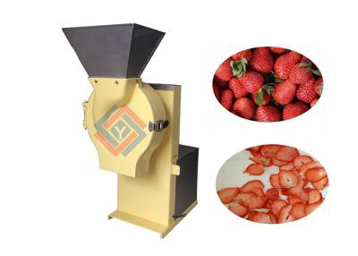 China TJ-315 Fruit Slicing Machine 200KG/H Capacity with 110V/220V Voltage Options for Banana Strawberry Processing for sale