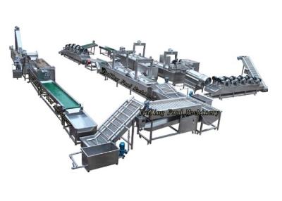 China Fully Automatic Potato Crisp Chips Making Machine 50-2000kg/h Capacity for sale