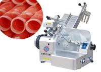 China 380V 0.75KW Industrial Frozen Meat Slicer with 4800 Pieces/Hour Capacity and 1-20mm Adjustable Thickness for sale
