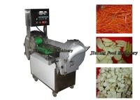 China Commercial Dual Head Vegetable and Fruit Cutter 220V 1875W for Leafy and Root Vegetables for sale