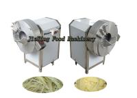 China Ginger Slice Garlic Shredding Chips Stripper Machine Capacity 100-150KG/H for sale