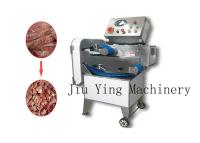 China Stainless Steel Electric Meat Bone Cutter 1500W 380V Rib Cutting Machine with Conveyor for sale