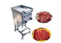 China 304 Stainless Steel Meat Slicing Machine 110V 500W Waterproof Shredder for Commercial Use for sale