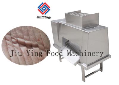 China 1.5KW Industrial Meat Cutting Machine with 3000KG/H Capacity and 380V Motor for Beef Strips Cube Dicing for sale