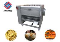 China Industrial Ginger Washing Peeling Machine 300-500kg/h Carrot Cleaner Polisher JYTP-80 for sale