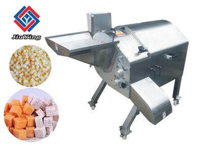 China Industrial Vegetable Fruit Dicing Machine 2000-3000kg/h Stainless Steel Cube Slicer Dicer for sale
