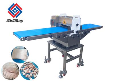 China Poultry Fresh Chicken Meat Strip Cutter Machine 500-800kg/h Capacity for sale