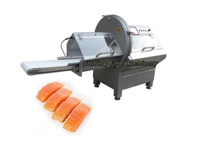 China Thickness Adjustable Frozen Fish Fillet Cutting Machine 200pcs/Min Capacity 4.4KW Power for sale