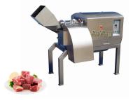 China 5.5KW Automatic Frozen Meat Dicer Machine with 800-1500KG/H Capacity and -10°C Temperature Range for sale