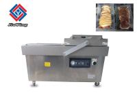 China JYZ-500 Two Chamber Automatic Vacuum Packing Machine 710×680mm Chamber 2.2Kw Pump for Seafood and Meat for sale