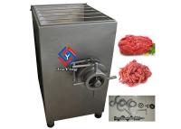 China 1T/H Capacity Industrial Meat Grinder 5500W for Beef and Pork Processing with 120mm Knives for sale