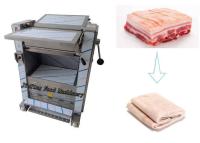 China JY-435 Professional Pork Skin Peeling Machine with 435mm German Blades, 18m/min Output, 750W Power for sale