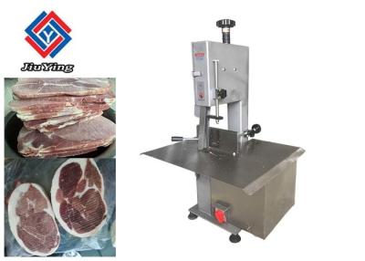 China 220V 1.1Kw Restaurant Frozen Meat Band Saw Cutting Machine with 15m/s Speed and 390×500mm Workbench for sale