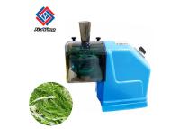 China Automatic Spring Onion Leek Shredder 50kg/h 2mm Adjustable Cutting Machine for sale