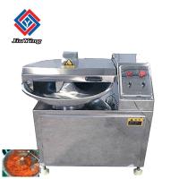 China SUS 304 Meat Bowl Chopper Machine - 800kg/h Capacity Industrial Tomato Processing Equipment with 5.5kW Power for sale