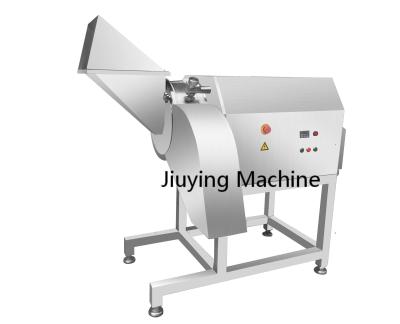 China TJ-1500R Automatic Frozen Meat Dicer Machine 800-1500KG/H Capacity with 3D Cutting Function and 5.5KW Power for sale