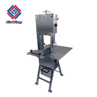 China TJ-320 Band Saw Frozen Fish Meat Bone Cutting Machine - 2HP 380V 125KG Industrial Food Processor for sale