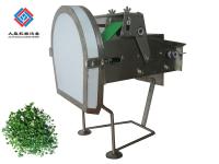 China 150kg/h Stainless Steel Green Onion Cutting Machine 220V Vegetable Processing Equipment for sale