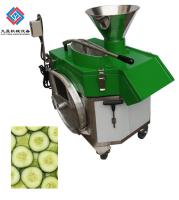 China Stainless Steel Fruit Apple Slice Machine TJ-311 220V 500-800kg/h Root Vegetable Cutter for sale