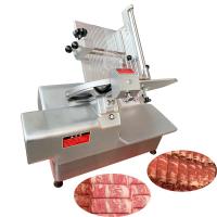 China Full Automatic Frozen Mutton Meat Slicer Machine Cutting Thickness 0-25mm for sale