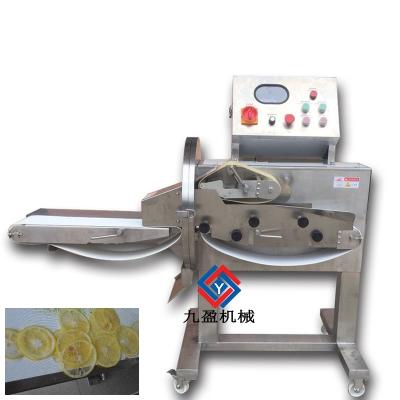 China Stainless Steel Cooked Meat Cutting Machine 380V 500-800kg/h Beef Slicer for sale