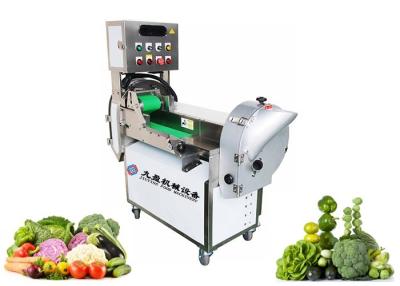 China Multifunctional Vegetable Cutting Machine 110V 2.5KW Leafy Root Dicer Slicer Stripper for sale