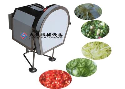 China Stainless Steel Vegetable Slicing Machine 150kg/h Mushroom Pepper Cutter TJ-302 for sale