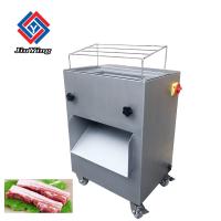 China Low Noise Fresh Meat Cube / Strip Cutter Machine For Distribution Centers for sale