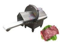 China 304 Stainless Steel Meat Slicer JY-25K 200 PCS per Min 700mm Feed Length Commercial Cutting Machine for sale