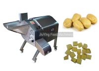 China Automatic Frozen Meat Cube Cutting Machine 600kg/h Capacity for sale