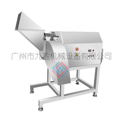 China Automatic Frozen Meat Dicer Machine 1500kg/h Beef Chicken Cube Cutter 5.5kw for sale