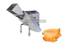 China Automatic Papaya Vegetable Slicer Dicer Machine 1500kg/h Adjustable Speed 380V for sale