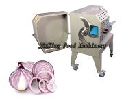China 500-800KG/H Capacity Vegetable Processing Equipment / Lettuce Chili Celery Cutting Machine for sale
