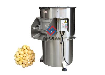 China CE Fruit Potato Peeler Machine 300-500 kg/h PLC Controlled Washing for sale