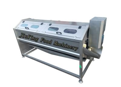 China JYTP-2800 Spiral Brush Roller Vegetable Peeling Machine 1000-1500KG/H Capacity 1.5KW Power for sale