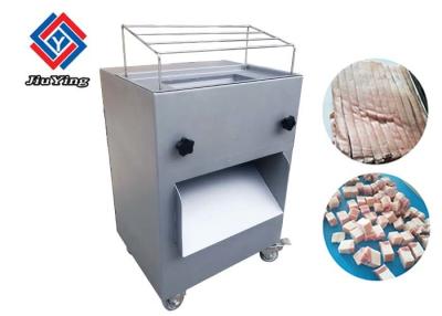 China Stainless Steel Poultry Meat Cutting Machine 800Kg/H Square Beef Cutter for Canteen for sale