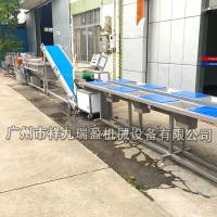 China Stainless Steel Vegetable Processing Line with 800-1500kg/h Capacity and 220V/380V Voltage for Industrial Food Production for sale