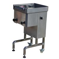 China Small Fresh Meat Cutting Machine 300-500kg/h Capacity Stainless Steel Easy Clean for sale
