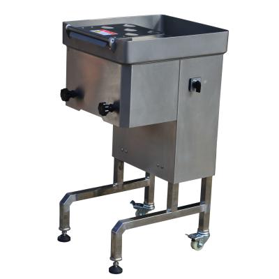 China Small Fresh Meat Cutting Machine 300-500kg/h Capacity Stainless Steel Easy Clean for sale