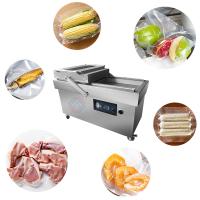 China 304 Stainless Steel Double Chamber Vacuum Packing Machine 710×680×100mm 380V for sale