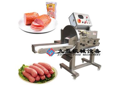 China Industrial Bacon Fish Sausage Slicing Machine 500kg/H 304 Stainless Steel for sale