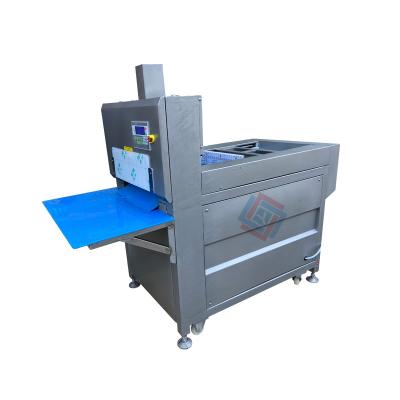 China Commercial Frozen Meat Slicer Machine 120 Cuts Per Minute Mutton Beef Pork Hot Pot Roll Cutter 1300mm for sale