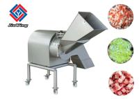 China Commercial Vegetable Dicer Machine 1000KG/H Tomato Cuber Fruit Cutter 1.5kw for sale