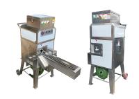 China Stainless Steel Sweet Corn Peeling Machine 500-600kg/hr 220V Single Phase for sale