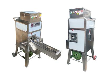 China Stainless Steel Sweet Corn Peeling Machine 500-600kg/hr 220V Single Phase for sale