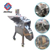 China TJ-800 Industrial Vegetable Cube Dicer Machine 500-800KG/H Capacity 1.5kW Stainless Steel for sale