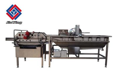 China Ozone Fruit Vegetable Bubble Cleaning Machine 4200mm SUS304 4.8KW for sale