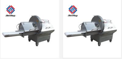 China Adjustable Frozen Meat Slicing Machine 380V 600kg High Precision Control for sale